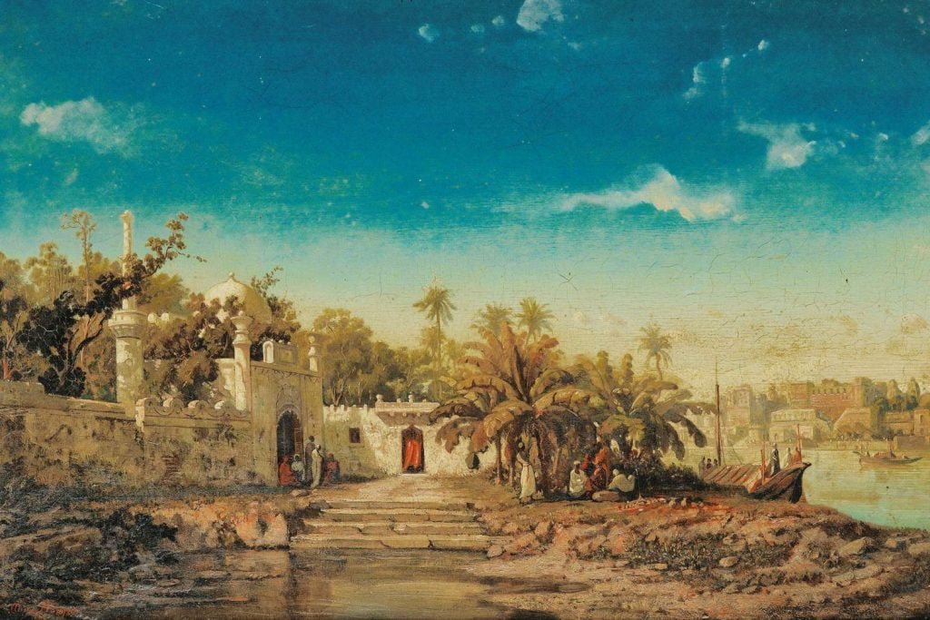 Auguste Borget on the Banks of the Ganges - Cultural Heritage of Varanasi